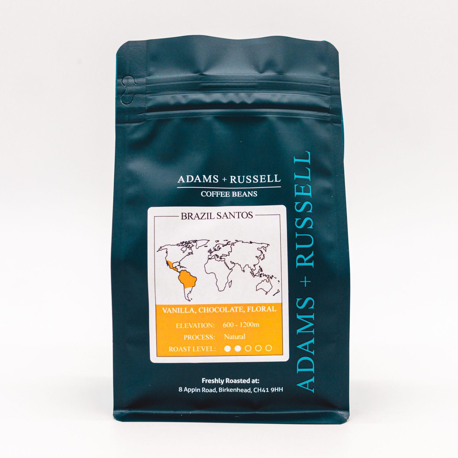 Light Roast Coffee Beans from Brazil Santos Roasted Fresh